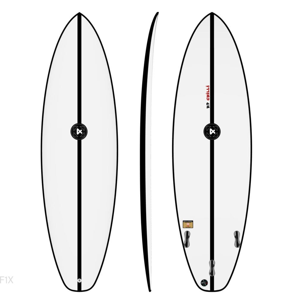 Fourth HP Chilli Surfboard - CoLab Surf Industries I Custom Surfboards UK
